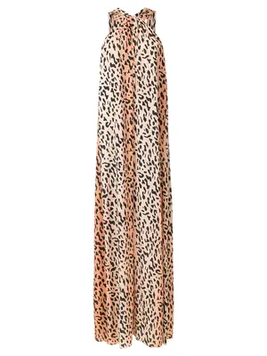 OLYMPIAH Printed Durban Long Dress - Multicolour