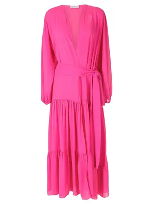 OLYMPIAH Lourens Long Dress - Pink