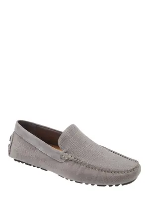 Nordstrom Nordstrom Bend Venetian Driving Shoe Grey Textured Suede