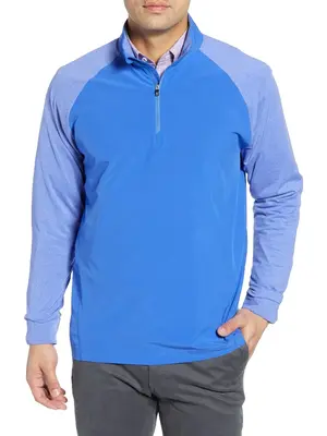 Cutter & Buck Cutter & Buck Response Hybrid Overknit Quarter Zip Pullover Chelan