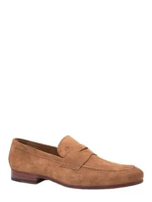 Gordon Rush Cartwright Penny Loafer - Rust Suede