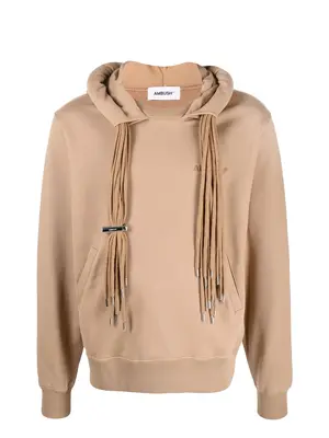 AMBUSH AMBUSH Multi-Cord Long-Sleeve Hoodie Neutrals