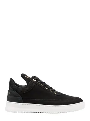 Filling Pieces Logo Low-top Sneakers - Black