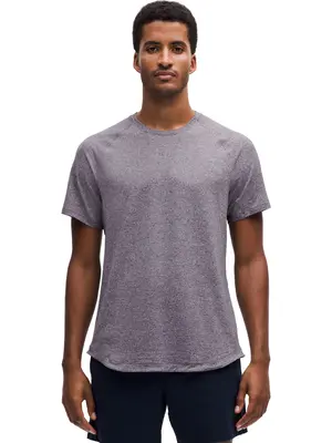 Lululemon License To Train Short-Sleeve Shirt Heathered Nightfall