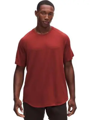 Lululemon License To Train Short-sleeve Shirt - Rocket Red