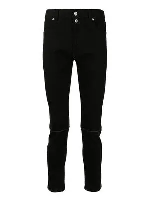 UNDERCOVERISM Zip-ankle Slim Jeans - Black