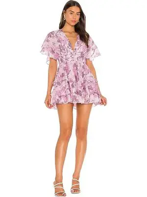 Tularosa Tate Mini Dress - Lyla Tropical Floral