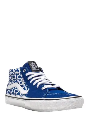 VANS X Supreme Grosso Mid Monogram S Royal Sneakers - Blue