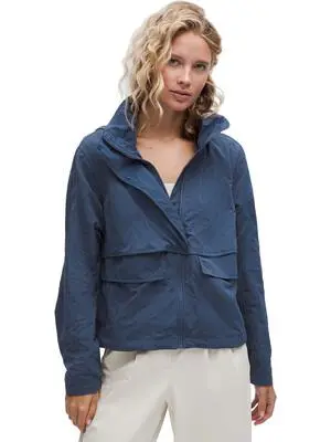 Lululemon Lululemon Classic-Fit Jacket Blue Twill