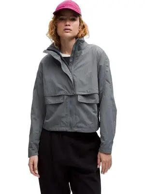 Lululemon Lululemon Classic-Fit Jacket Grey Oasis