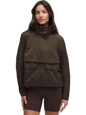 Lululemon Lululemon Classic-Fit Jacket Olive Brown