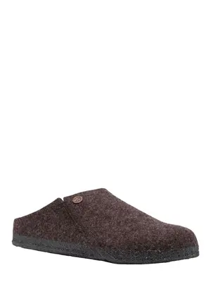 BIRKENSTOCK Felted Closed-toe Mules - Brown