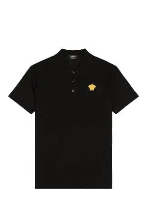 Versace VERSACE Polo In Black Black