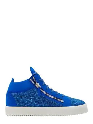 GIUSEPPE ZANOTTI Kriss High-top Sneakers - Blue