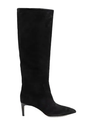 Paris Texas Pointed-toe Stiletto-heel Boots - Black
