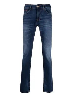 Tommy Hilfiger Scanton Mid-rise Slim-fit Jeans - Blue