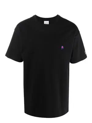 Readymade Logo-embroidered Cotton T-shirt - Black