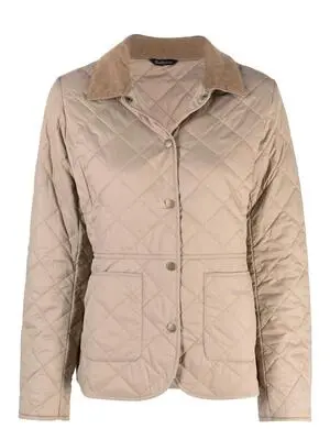 Barbour Deveron Quilted Jacket - Neutrals