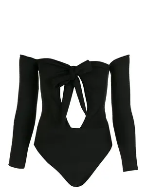 AMIR SLAMA Amir Slama Cut-Out Bodysuit