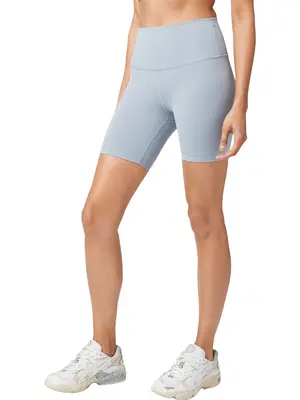 Lululemon Wunder Train High-Rise Short 6" Chambray