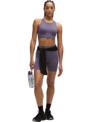 Lululemon Wunder Train High-Rise Short 6" Grape Mist