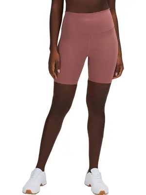 Lululemon Wunder Train High-Rise Short 6" Pink