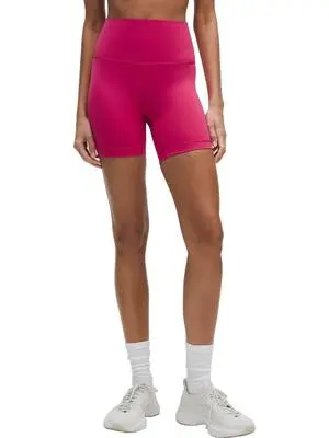 Lululemon Wunder Train High-rise Short 6 - Raspberry Coulis