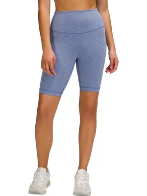 Lululemon Wunder Train High-Rise Short 8" Blue