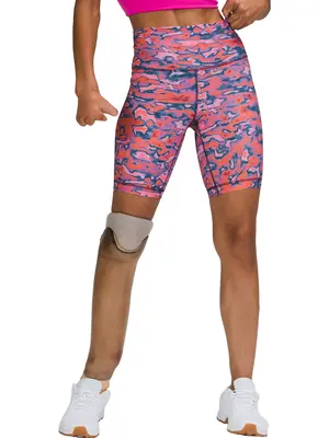 Lululemon Wunder Train High-Rise Short 8" Chroma Clash Multi