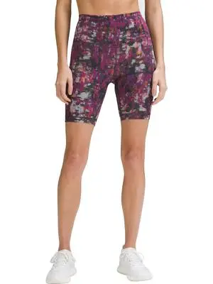 Lululemon Wunder Train High-Rise Short 8" Cinder Flash Multi