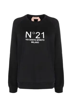 N°21 Logo Sweatshirt - Black