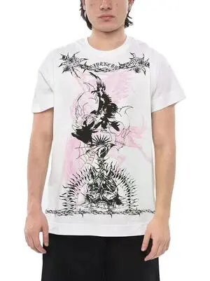 Givenchy Gothic Print T-shirt - White