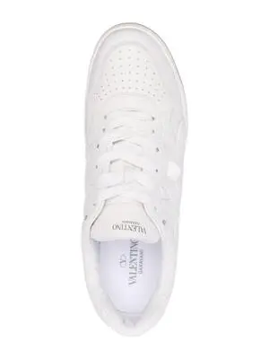 Valentino Garavani Valentino Garavani One Stud Low-Top Sneakers White