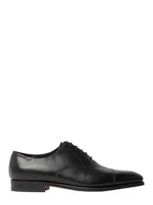 John Lobb City Ii Leather Oxford Shoes - Black