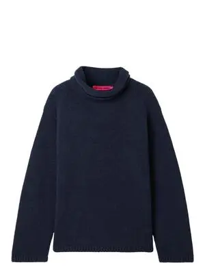 THE ELDER STATESMAN The Elder Statesman Cashmere Turtleneck Sweater Blue