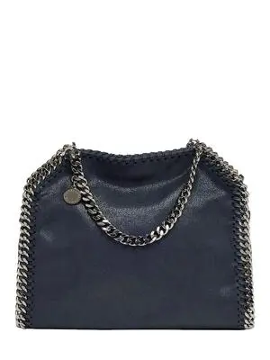 Stella McCartney Mini Falabella Top Handle Bag Midnight