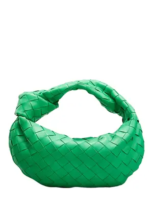 Bottega Veneta Mini Jodie Shoulder Bag Grass