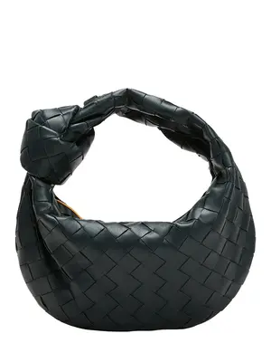 Bottega Veneta Mini Jodie Shoulder Bag Inkwell