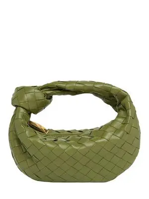 Bottega Veneta Mini Jodie Shoulder Bag Matcha