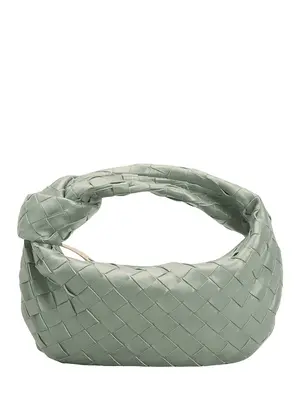 Bottega Veneta Mini Jodie Shoulder Bag New Sage