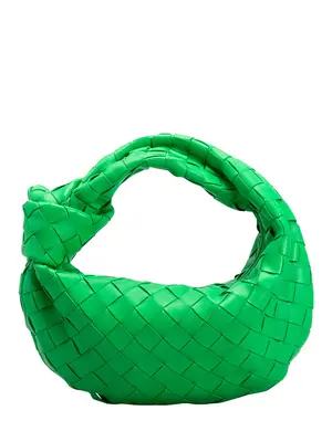 Bottega Veneta Mini Jodie Shoulder Bag Parakeet