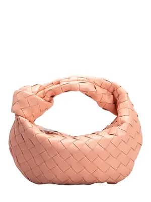 Bottega Veneta Mini Jodie Shoulder Bag Peachy