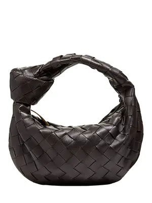 Bottega Veneta Mini Jodie Shoulder Bag Potion