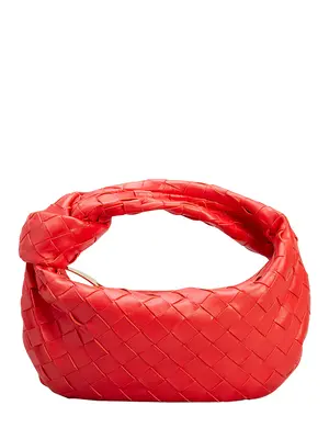 Bottega Veneta Mini Jodie Shoulder Bag Redstone
