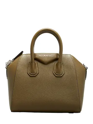 Givenchy Givenchy Antigona Mini Top Handle Satchel Dark Khaki