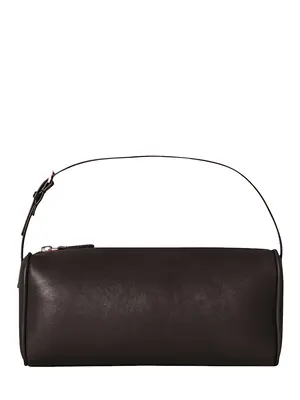 THE ROW THE ROW 90s Lambskin Shoulder Bag Blans Black Ans