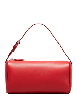 THE ROW THE ROW 90s Lambskin Shoulder Bag Lipstick
