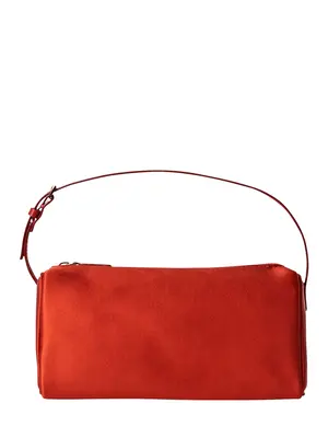 THE ROW THE ROW 90s Lambskin Shoulder Bag Lppld Lipstick