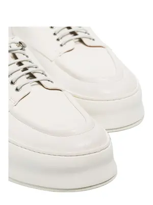 Marsèll Cassapana Leather Derby Shoes - White