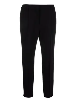 Dorothee Schumacher Tailored Tapered-leg Trousers - Black